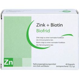 ZINK+BIOTIN Kapseln 40 St