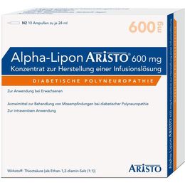 Alpha Lipon Aristo 600 mg Konz.z.Herst.e.Inf.-Lsg. 10X24 ml
