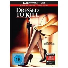 Capelight Pictures Dressed to Kill - 3-Disc Limited Collector's Edition im Mediabook (4K Ultra HD + Blu-ray + Bonus-Blu-ray)