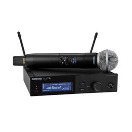 Shure SLXD24+ Handsendersystem, SM58, G65 - 470 - 606 MHz