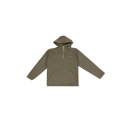 Kapuzensweatshirt DROPSIZE "Dropsize HEAVY OVERSIZE RELAXED FIT HOODIE", Herren, Gr. XS, washed olive, 70% Baumwolle, 30% Polyester, Sweatshirts