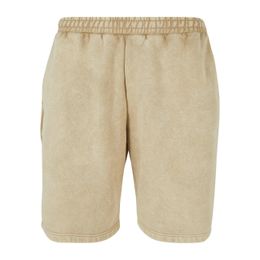 Sweatshorts Urban Classics "Urban Classics Herren Heavy Stone Washed Sweat Shorts", Herren, Gr. XXL, US-Gr&ouml;&szlig;en, unionbeige, 70% Baumwolle, 30% Polyester, unifarben, relaxed fit, Hosen Sweatshorts