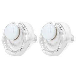 Adelia&acute;s Paar Ohrh&auml;nger ADELIA&acute;S "Damen Ohrringe &ndash; Ohrstecker aus 925 Silber mit S&uuml;&szlig;wasserperle", Damen, Gr. Damen, Silber 925 (Sterlingsilber), wei&szlig;, Ohrringe, Perfekt als Geschenk zum Weihnachten