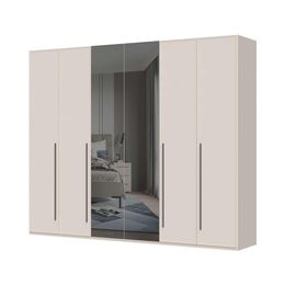 Dreht&uuml;renschrank OTTO HOME "Opera mit oder ohne Kranz inkl. LED-Bel.,B 227,272,317 oder 362 cm", cashmere, B:272cm H:224cm T:56cm, FSC-zertifizierter Holzwerkstoff, MDF, Schr&auml;nke, Dreht&uuml;renschrank, UV lackiert, Soft Close Funktion, H&ouml;henverstellbare F&uuml;&szlig;e