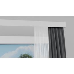 Innenlaufschiene Indeko "Stockholm", wei&szlig;, L:430cm, Metall, Gardinenstangen