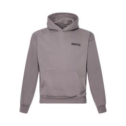 Kapuzensweatshirt DROPSIZE "Dropsize HEAVY OVERSIZE HD PRINT HOODIE", Herren, Gr. S, driftwood, 70% Baumwolle, 30% Polyester, Sweatshirts