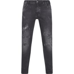 Bequeme Jeans 2Y STUDIOS "2Y Studios Herren 2Y Skinny Fit Jeans", Herren, Gr. 31, Normalgr&ouml;&szlig;en, schwarz, 97% Baumwolle, 3% Elasthan, unifarben, Jeans