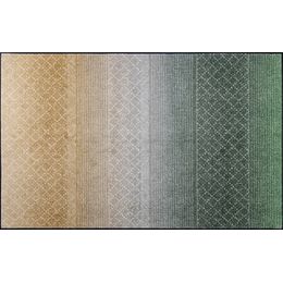 Teppich "Green Desert", bunt, B:115cm H:7mm L:175cm, Polyamid, wash+dry by Kleen-Tex, Teppiche, Teppich
