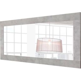 Wandspiegel Home Affaire "Rimini", grau, H:75cm T:2cm, Spiegelglas, Spiegel, Wandspiegel, Breite 170 cm