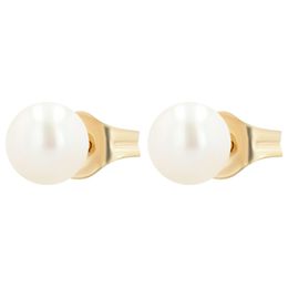 Adelia&acute;s Paar Ohrh&auml;nger ADELIA&acute;S "Damen Ohrringe &ndash; Ohrstecker aus 333 Gold mit Perle", Damen, Gr. Damen, gold, Ohrringe, Ideal als Geschenk zum Weihnachten
