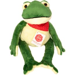 HERMANN TEDDY ORIGINAL Kuscheltier TEDDY HERMANN "Schlenkerfrosch 28 cm", gr&uuml;n, Pl&uuml;schfiguren, KinderB:13cm H:7cm L:28cm, Kuscheltier, B:13cm H:7cm L:28cm