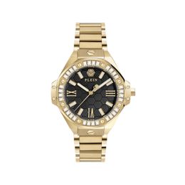 Luxusuhr Philipp Plein "Lady Royal ", 16, gold, Armbanduhren, Damen