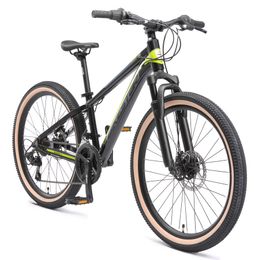 Jugendfahrrad Bikestar Gr. 32, schwarz, Fahrr&auml;der, Kinder, 32cm, 24 Zoll (60,96cm)