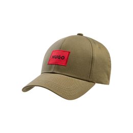Baseball Cap Hugo "Men-X 581-RL", Herren, open gr&uuml;n 389, Twill, Baumwolle, unifarben, Caps, mit Markenlogo