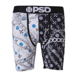 Boxershorts PSD "PSD CEMENT SPLIT", Herren, Gr. L, 1 Stk., multi, 88% Polyester, 12% Elasthan, Unterhosen