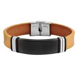 Adelia&acute;s Armband ADELIA&acute;S "Unisex Armband aus Leder 21 cm", braun, Armb&auml;nder, Damen, 21cm, Leder, Armband, Perfekt als Geschenk f&uuml;r besondere Menschen