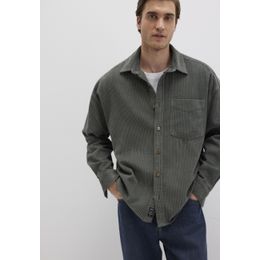 Langarmhemd Mavi "LONG SLEEVE SHIRT", Herren, Gr. S, US-Gr&ouml;&szlig;en, urban chic, 100% Baumwolle, clean, oversize normal, eng normaler Saum, Hemden, Cordhemd