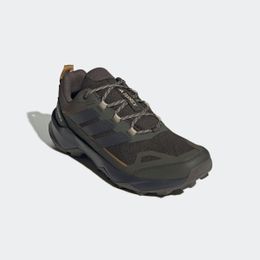Wanderschuh adidas terrex "TERREX SKYCHASER AX5", Herren, Gr. 41, gr&uuml;n (shadow olive, carbon, savannah), Synthetik, Textil, Schuhe Wanderschuh