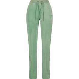 Jogginghose Von Dutch "Von Dutch ELYA PANTS", Damen, Gr. S, US-Gr&ouml;&szlig;en, sage, 70% Polyester, 30% Elasthan, unifarben, normal, Hosen Jogginghose