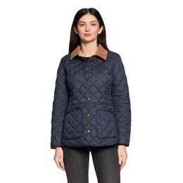 Outdoorjacke Betty Barclay "Damen mit Kragen", Damen, Gr. 42, dunkelblau, Obermaterial: 100% Polyester. F&uuml;llung: 100% Polyester. &Auml;rmelfutter: 100% Polyester, figurumspielend, Jacken Outdoorjacke