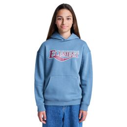 Hoodie Element "Curb Care", Jungen, Gr. 12(148-156cm), blau mirage, Obermaterial: 55% Walkfrottier, 25% Walkfrottier, 20% Microfaser;, Sweatshirts Hoodie