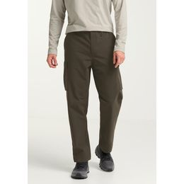 Cargohose Jack Wolfskin "YUMA CARGO PANTS M", Herren, Gr. 52, Normalgr&ouml;&szlig;en, obsidianmoss, Obermaterial: 66% POLYESTER, 34% BAUMWOLLE. Futter: 65% POLYESTER, 35% BAUMWOLLE, Hosen Cargohose
