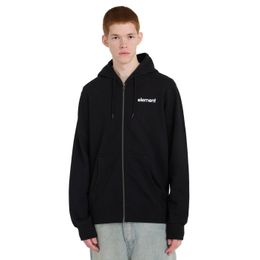 Hoodie Element "Future Nature", Herren, Gr. M, flint schwarz, Obermaterial: 70% Walkfrottier, 30% Walkfrottier;, Sweatshirts Hoodie