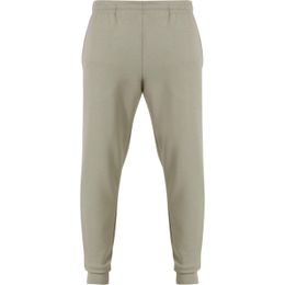 Jogginghose Urban Classics "Urban Classics Scuba Basic Sweatpants", Herren, Gr. 4XL, US-Gr&ouml;&szlig;en, palegr&uuml;n, 95% Polyester, 5% Elasthan, unifarben, normal, Hosen Jogginghose