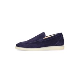 Loafer Henry Stevens "Elia L1", Herren, Gr. 45, navy, Leder, Schuhe Loafer