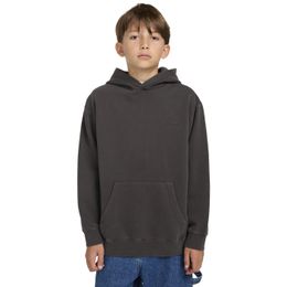 Hoodie Element "Lowcase Pigment", Jungen, Gr. 14(155-164cm), schwarz (off schwarz), [Hauptstoff] 50% Baumwolle, 30% Baumwolle, 20% Polyester, Sweatshirts Hoodie