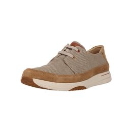 Sneaker Clarks "Easeway", Damen, Gr. 40, beige, Schuhe Sneaker, aus atmungsaktiven und leichten Materialien