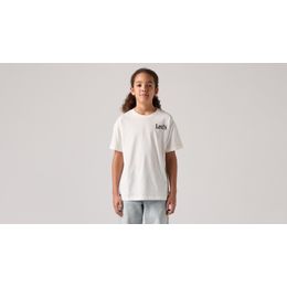 T-Shirt LEVI'S KIDS "LVB AQUATIC LOUNGE TEE", Jungen, Gr. 6 (116), levi's egret, Shirts T-Shirt, for Boys