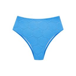 Bikini-Hose s.Oliver "Olivia", Damen, Gr. 36, N-Gr, blau, Obermaterial: 94% Polyester, 6% Elasthan. Futter: 90% Polyester, 10% Elasthan, Strukturmuster, Badehosen Bikini-Hose, Mit Muschelstruktur