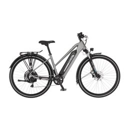 FISCHER BIKE E-Bike FISCHER FAHRRAD "TERRA 2.2 459" Gr. 45, grau, Elektrofahrr&auml;der, Damen, 45cm, 29 Zoll (73,66cm), Pedelec, Elektrofahrrad f&uuml;r Damen und Herren