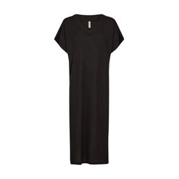 Jerseykleid soyaconcept "Soya Concept Dress SC-DELIA 2", Damen, Gr. S, Normalgr&ouml;&szlig;en, 9999 schwarz, Obermaterial: 60% Viskose, 38% Polyester, 2% Elasthan, Kleider Jerseykleid
