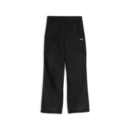 Sporthose Puma "Dare To Relaxed Gewebte Hose Damen", Damen, Gr. L, Normalgr&ouml;&szlig;en, schwarz, Obermaterial: 100% Nylon; Futter: 100% Polyester; Seitentasche &ndash; Oben: 100% Polyester, unifarben, relaxed fit, Hosen Sporthose