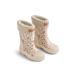 Stiefel Wheat "Wheat Rubber Boot Thermo Wader", M&auml;dchen, Gr. 22, rose flowers, Schuhe Stiefel