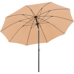 Marktschirm Schneider Schirme "Tarifa", apricot, Obermaterial: 100% Polyester, Standschirme, Marktschirm, 270 cm