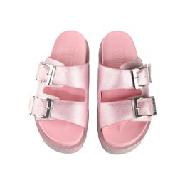 Sandale Buffalo "Buffalo RAYA ARI", Damen, Gr. 39, pink, Polyurethan, Schuhe Sandale