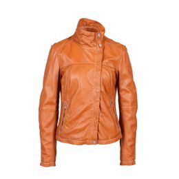Lederjacke Freaky Nation "Lenie-FN", Damen, Gr. M (38), cognac, Oberstoff: 100% Leder. Futter: 100% Baumwolle, normal, Jacken