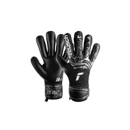 Torwarthandschuhe Reusch "Attrakt Infinity", Damen, Gr. 8, schwarz, 35% Polyester, 27% Elastodien, 3% Polyurethan, mehrfarbig, Handschuhe, mit exzellentem Grip