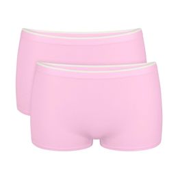 Panty Sloggi "GO Sense", Damen, Gr. L, floral pink, Single Jersey, Obermaterial: 88% Modal, 12% Elasthan, Unterhosen Panty, Santoni Rundstrick