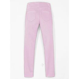 Schlupfhose Casual Looks, Damen, Gr. 215, Extrakurzgr&ouml;&szlig;en, ros&eacute;, 65% Baumwolle, 33% Polyester, 2% Elasthan, unifarben, lang, Hosen Schlupfhose