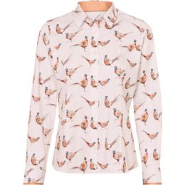 Hartwell Bluse Layla Pheasants Beige Pheasants (Gr&ouml;&szlig;e: 8)