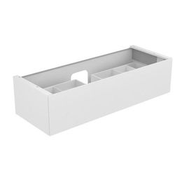 KEUCO Waschtischunterschrank Edition 11 31361,1 Front-Auszug, Bel., tr&uuml;ffel/Glas tr&uuml;ffel, 3136114010 31361140100