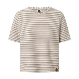 STAPF Gestricktes T-Shirt Elisa Ecru/Offwhite (Gr&ouml;&szlig;e: L)