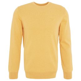 Barbour Pullover Pima Cotton Crew Neck Honey Gold (Gr&ouml;&szlig;e: M)
