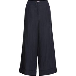 Brigitte von Sch&ouml;nfels Brigitte von Sch&ouml;nfels Leinen-Culotte Dunkelblau (Gr&ouml;&szlig;e: 34)