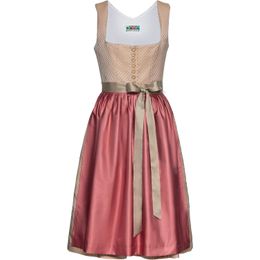 BERWIN & WOLFF Berwin & Wolff Dirndl Beige/Braun/Rot (Gr&ouml;&szlig;e: 46)