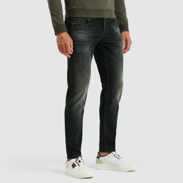 PME-Legend Tapered-fit-Jeans PME LEGEND "Jeans Carior PTR450", Herren, Gr. 36, L&auml;nge 30, blau (comfort denim schwarz), Denim/Jeans, Obermaterial: 95% Baumwolle, 4% Polyester, 1% Elasthan, unifarben, regular fit kn&ouml;chellang, Jeans, im Five-Pocket Style